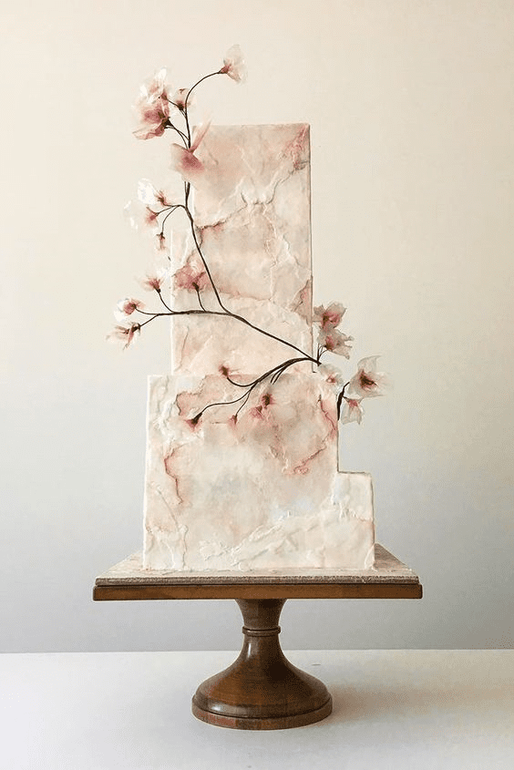 Inspiring Millennial Cakes | 2018 Wedding Trends